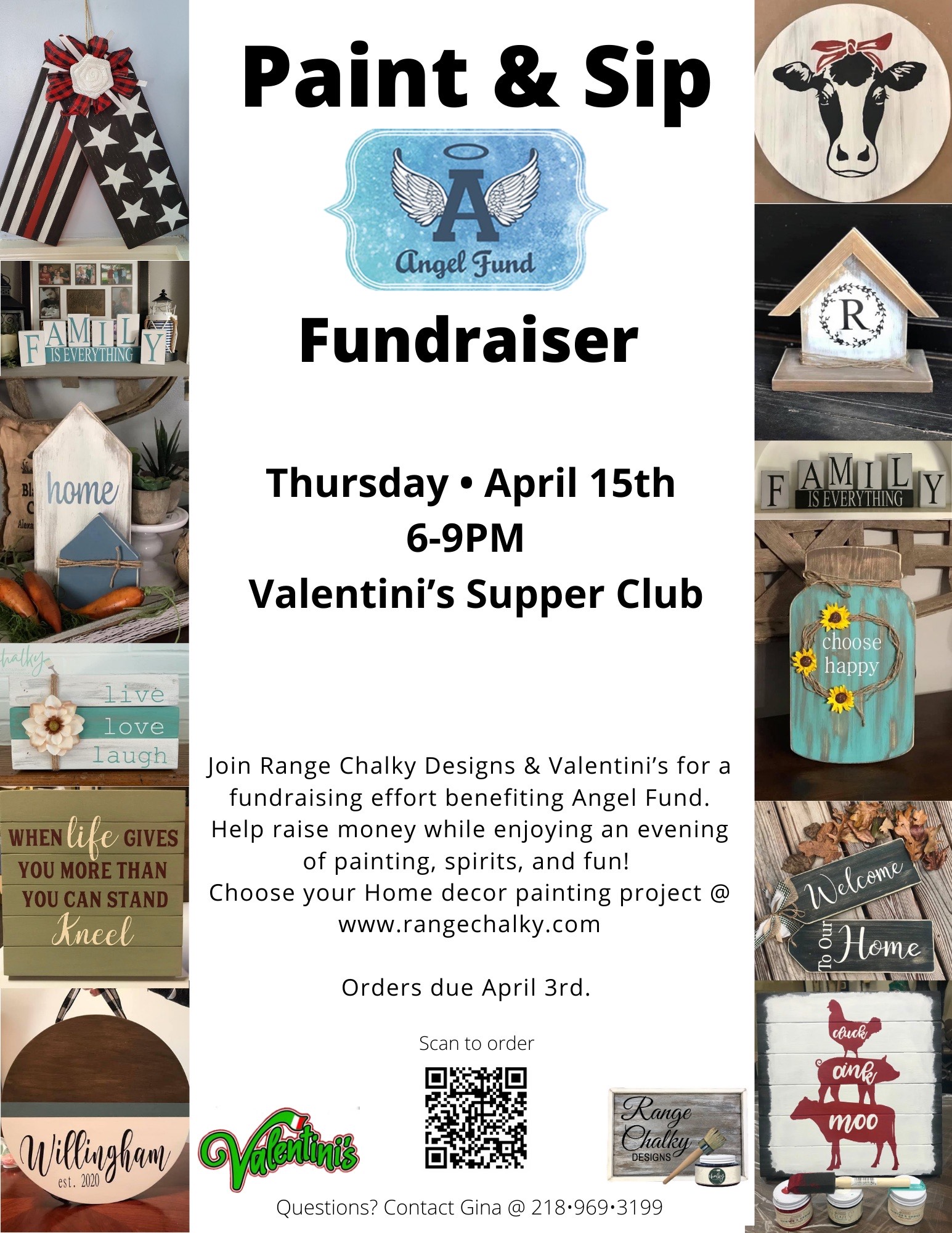 Paint & Sip Fundraiser – Angel Fund Paint & Sip Fundraiser – Angel Fund